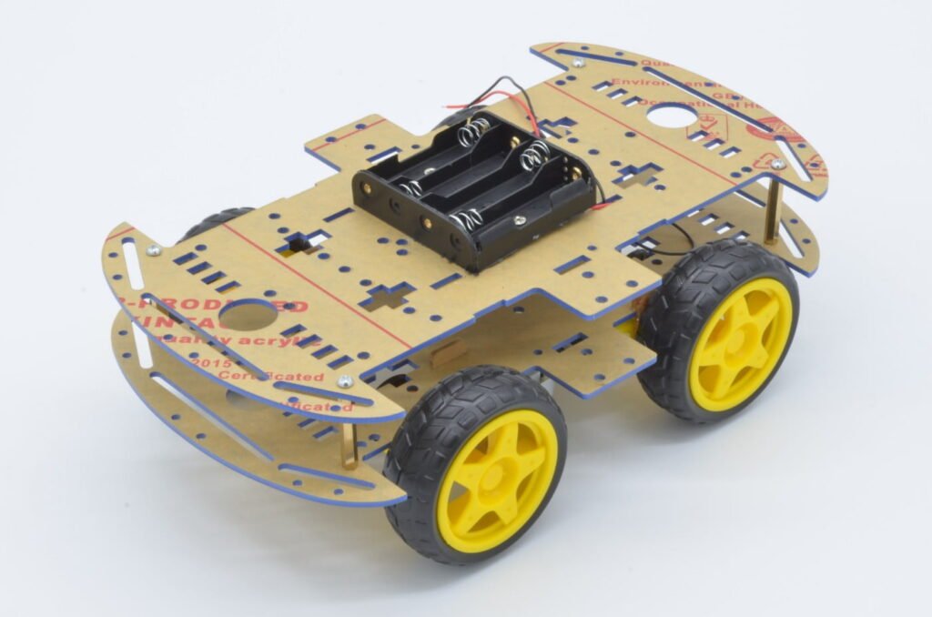 4WD robot Chassis - Mechatronics Store